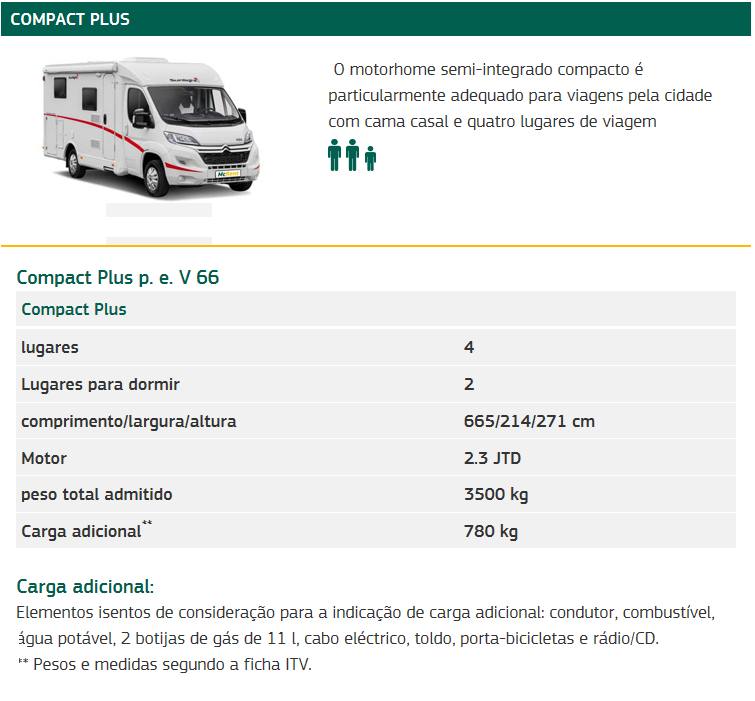 Compact Plus | PORTUGAL EASYCAMP